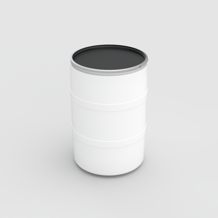 Tambo de plástico abierto 200 litros (A-55) | Plastank